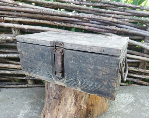 Military Box Antique Military Box Old Military Box Wooden - Etsy