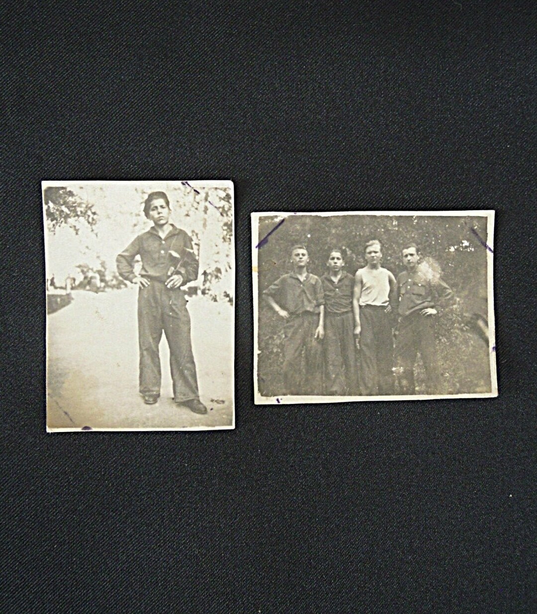 Photo of 1949 Guys Ukraine 1940s Photo Antique Black & - Etsy