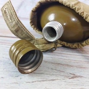 Military Flask With Original Tissue Case, Army Flask, Metal Flask, Army ...