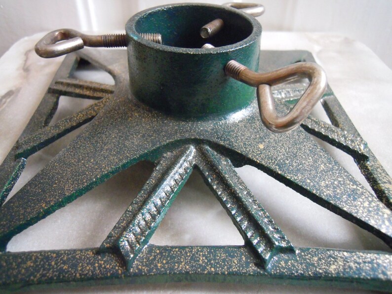 Christmas Tree Stand Cast Iron Tree Stand - Etsy