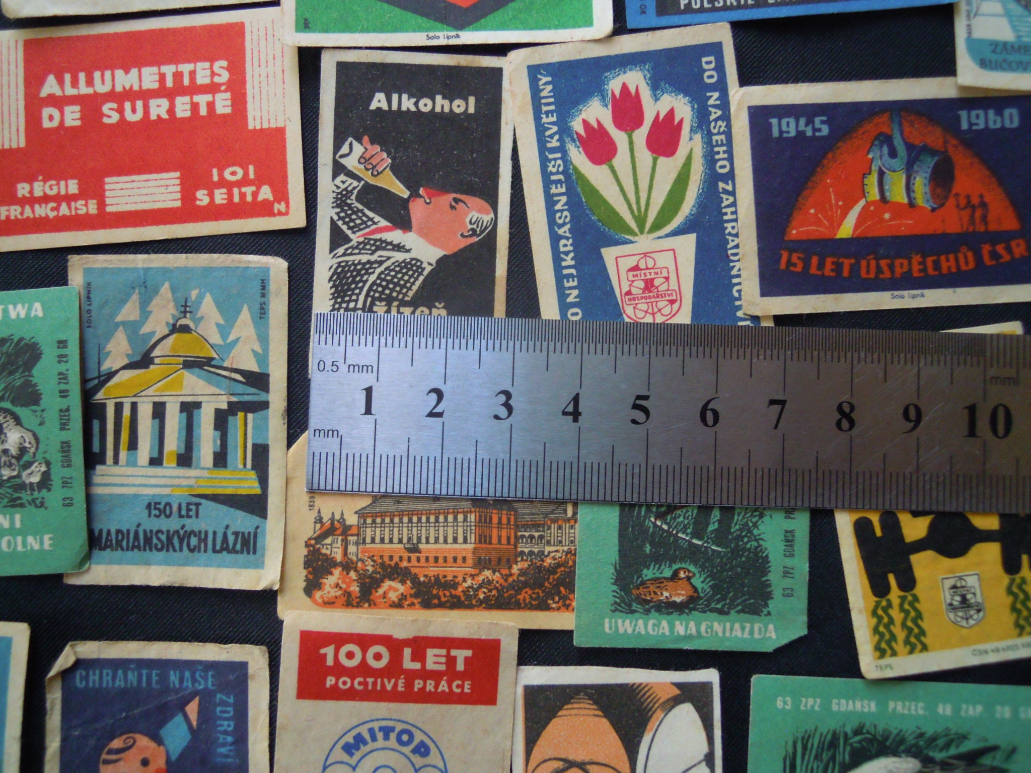 Matchbox Labels Labels of Matchboxes Antique Matchbox - Etsy