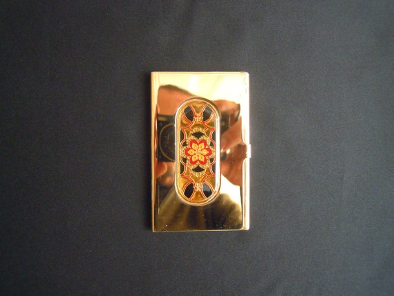 Business Card Holder Pocket Metal Business Card Holder With | Etsy