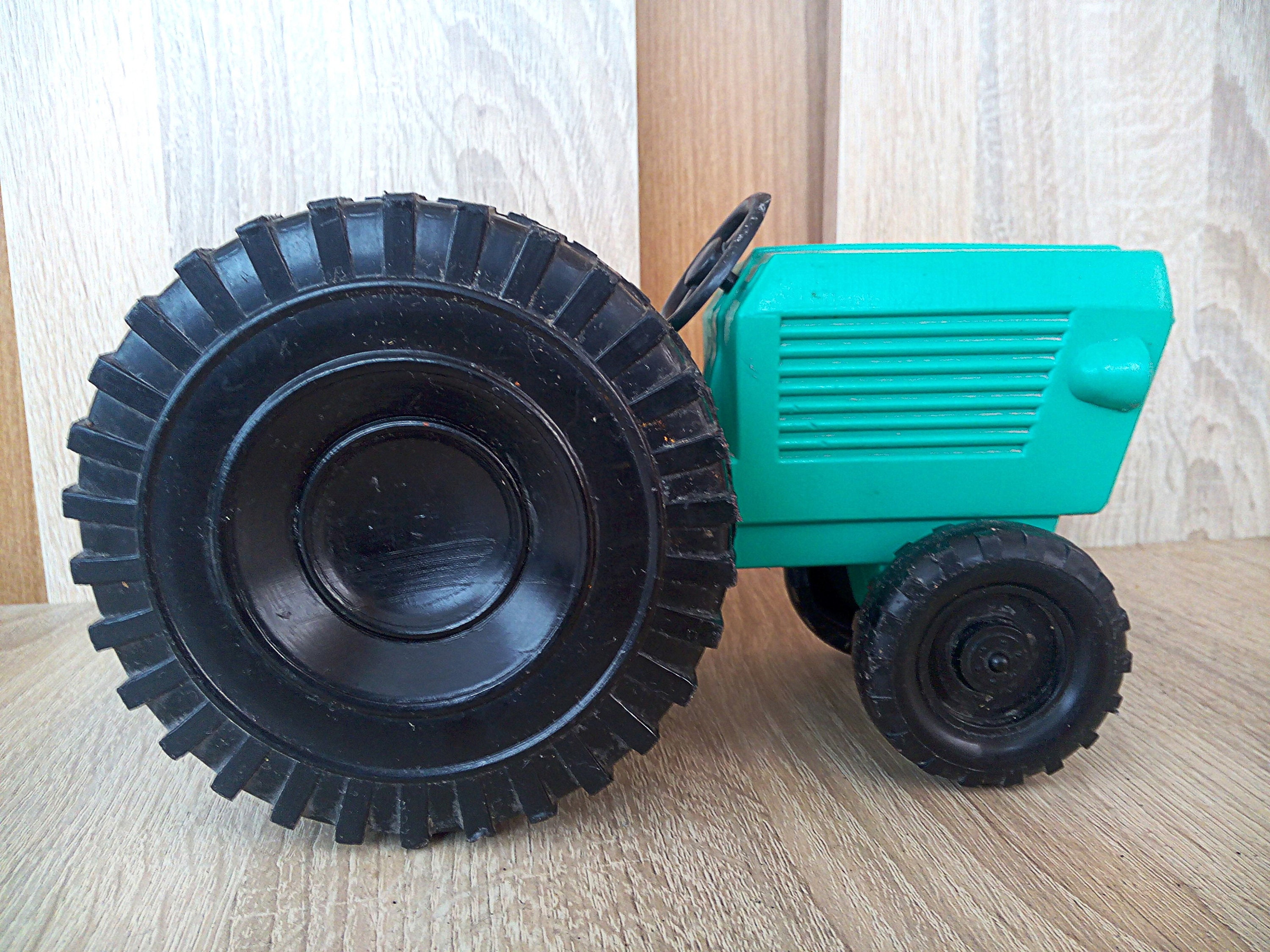 Plastic Toy Tractor - Etsy