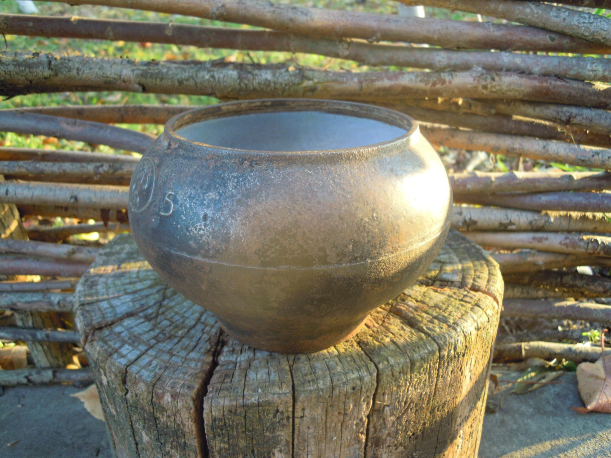 Antique Metal Cauldron Metal Jug Metal Vessel Metal Pot - Etsy
