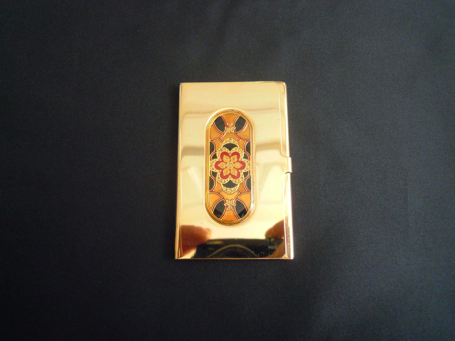 Business Card Holder Pocket Metal Business Card Holder With - Etsy