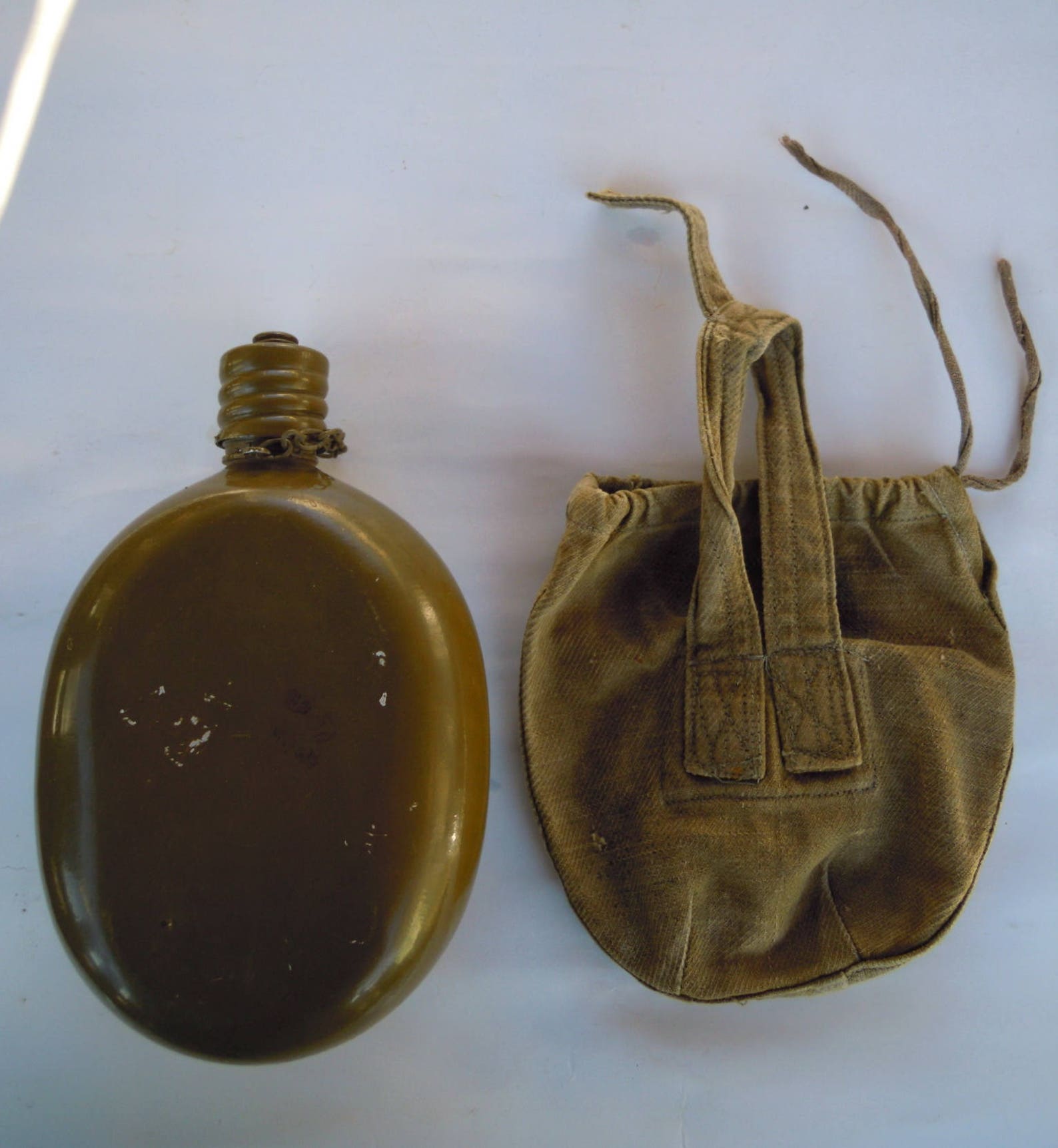 Military Flask With Original Tissue Case Army Flask Metal - Etsy