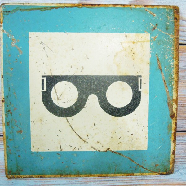 Rusted Metal Sign - Etsy