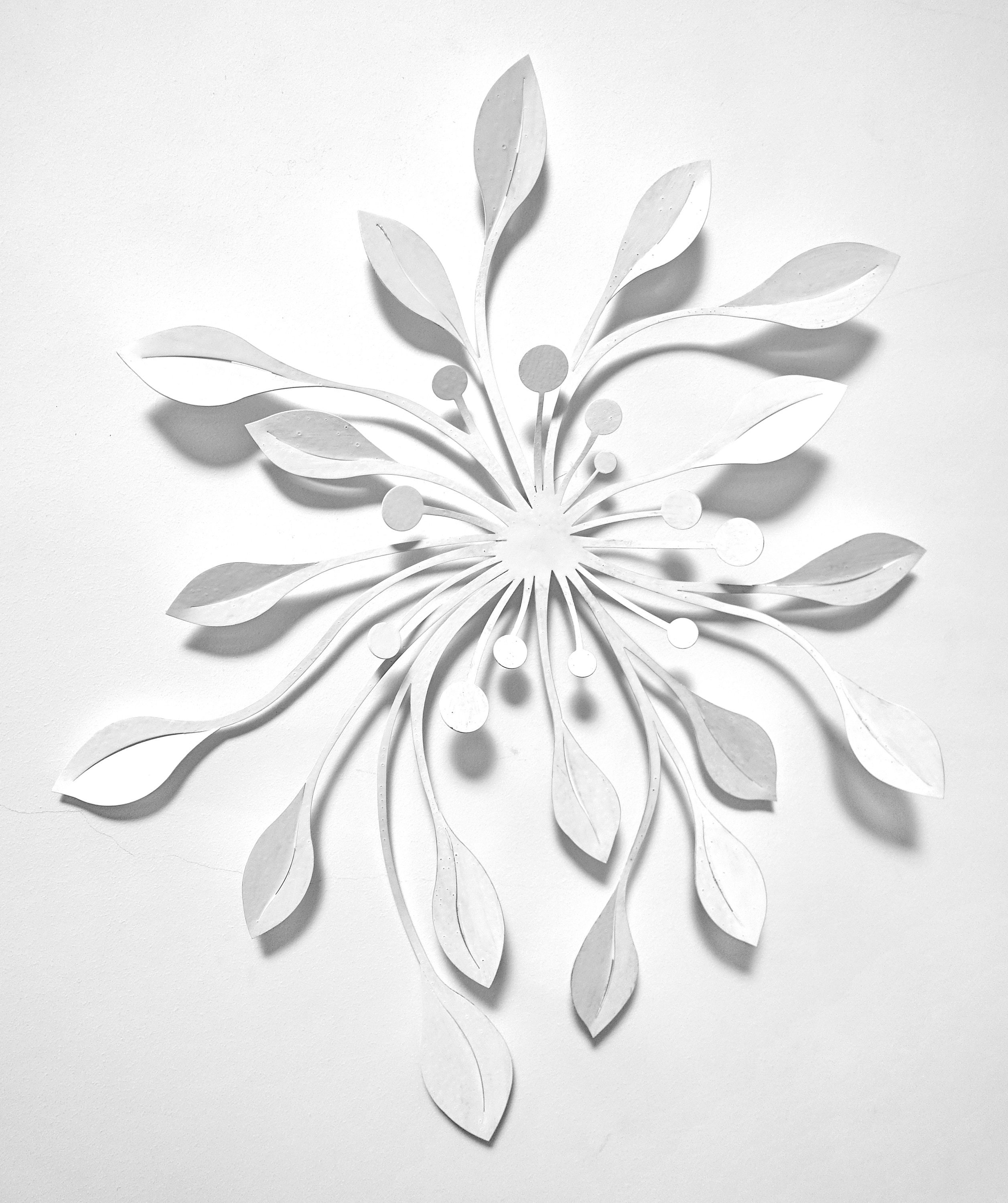 Autumn Leaves Metal Wall Art Fall Foliage Home Décor Shades | Etsy