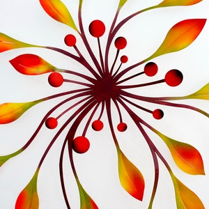 Autumn Leaves Metal Wall Art, Fall Foliage Home Décor, Shades of Autumn ...