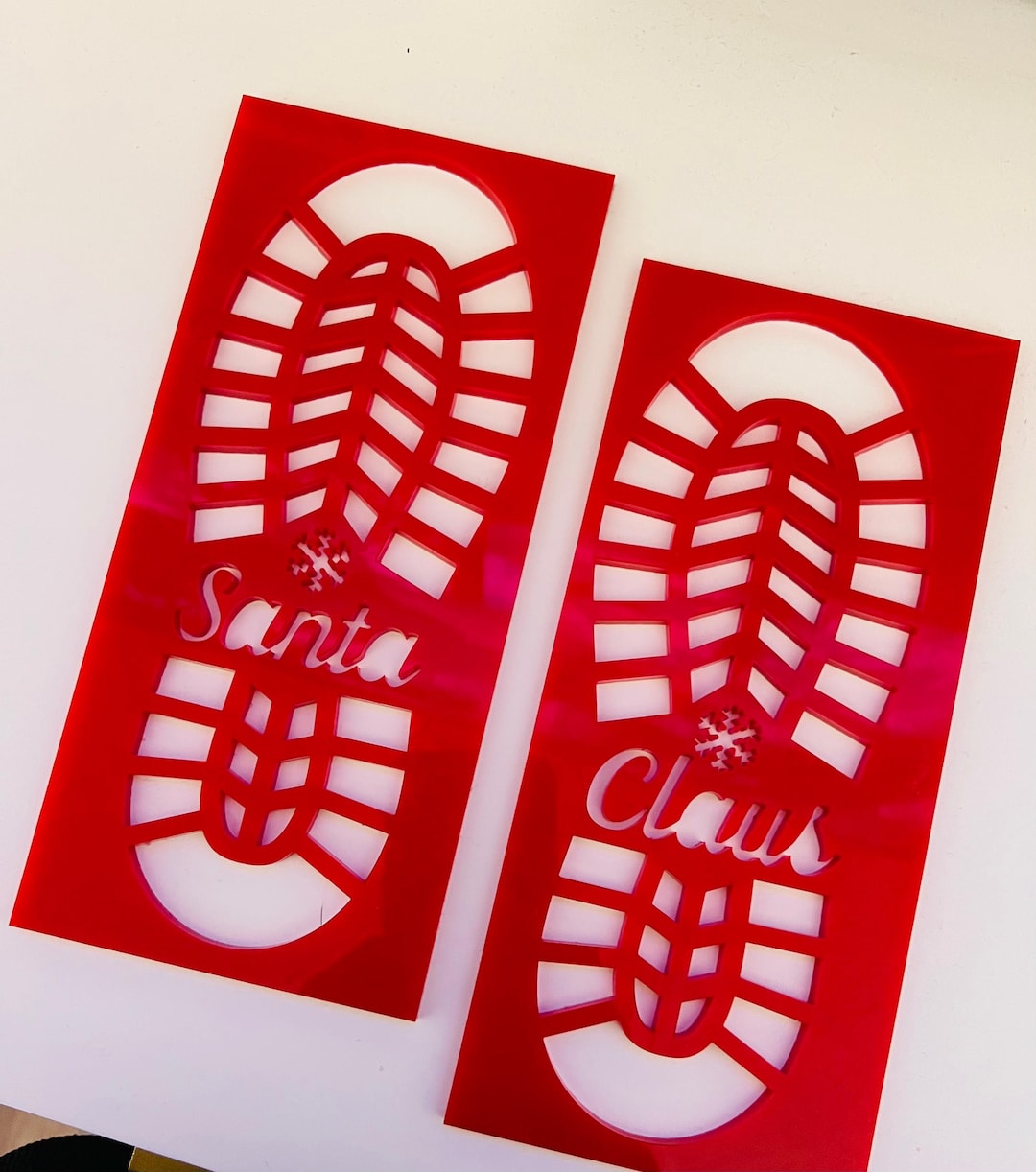 Santa’s Foot Prints | Santa’s Boots | Footprints | Christmas Magic ...
