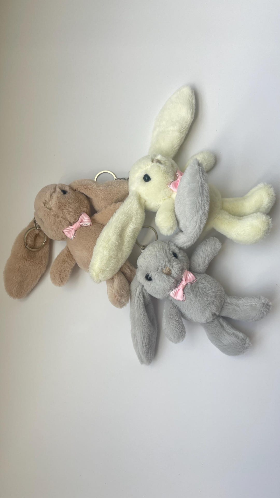 Custom Rabbit Keychain, Personalized Bunny Keychain, Easter Basket ...