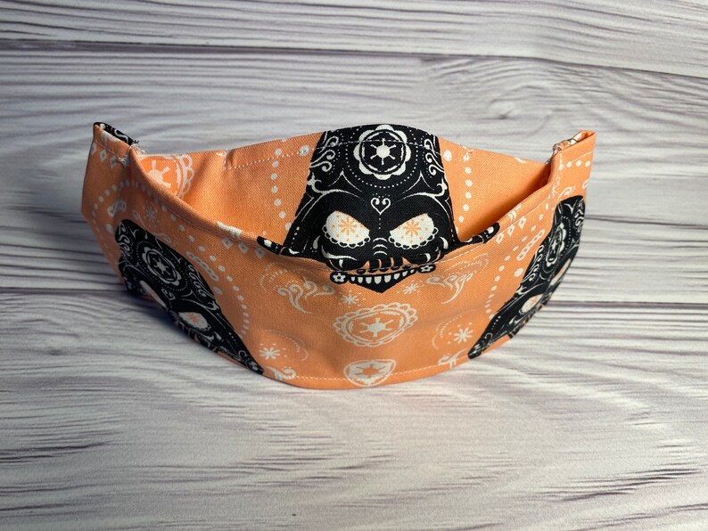 Cotton Face Mask With Filter Pocket Dart Weider pink Dust | Etsy