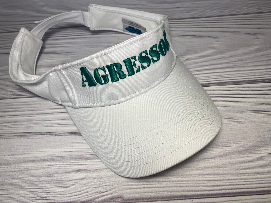 Custom Visor Cap 3 Panel Personalized Embroidered Visor | Etsy