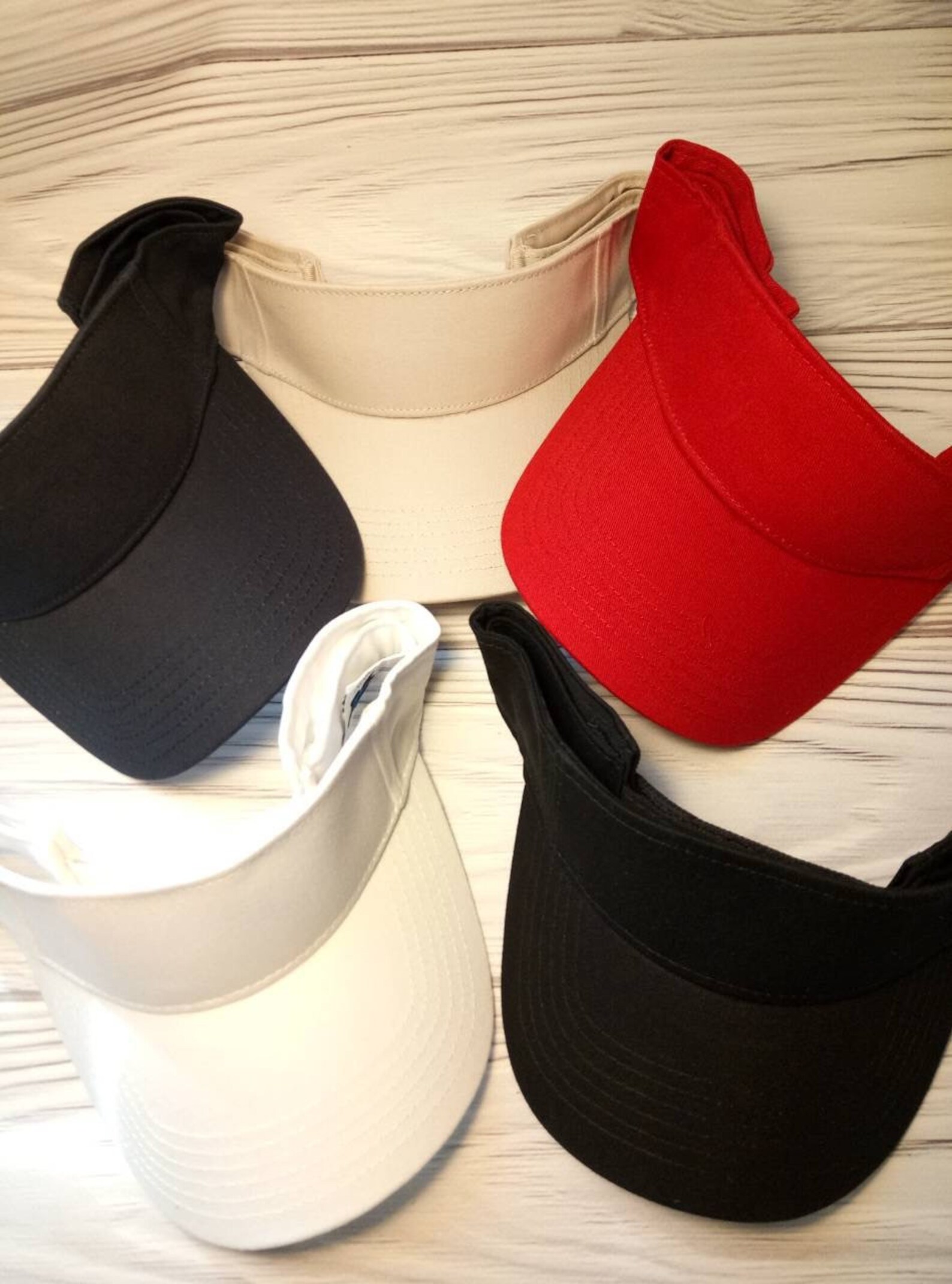 Custom Visor Cap 3 Panel Personalized Embroidered Visor - Etsy