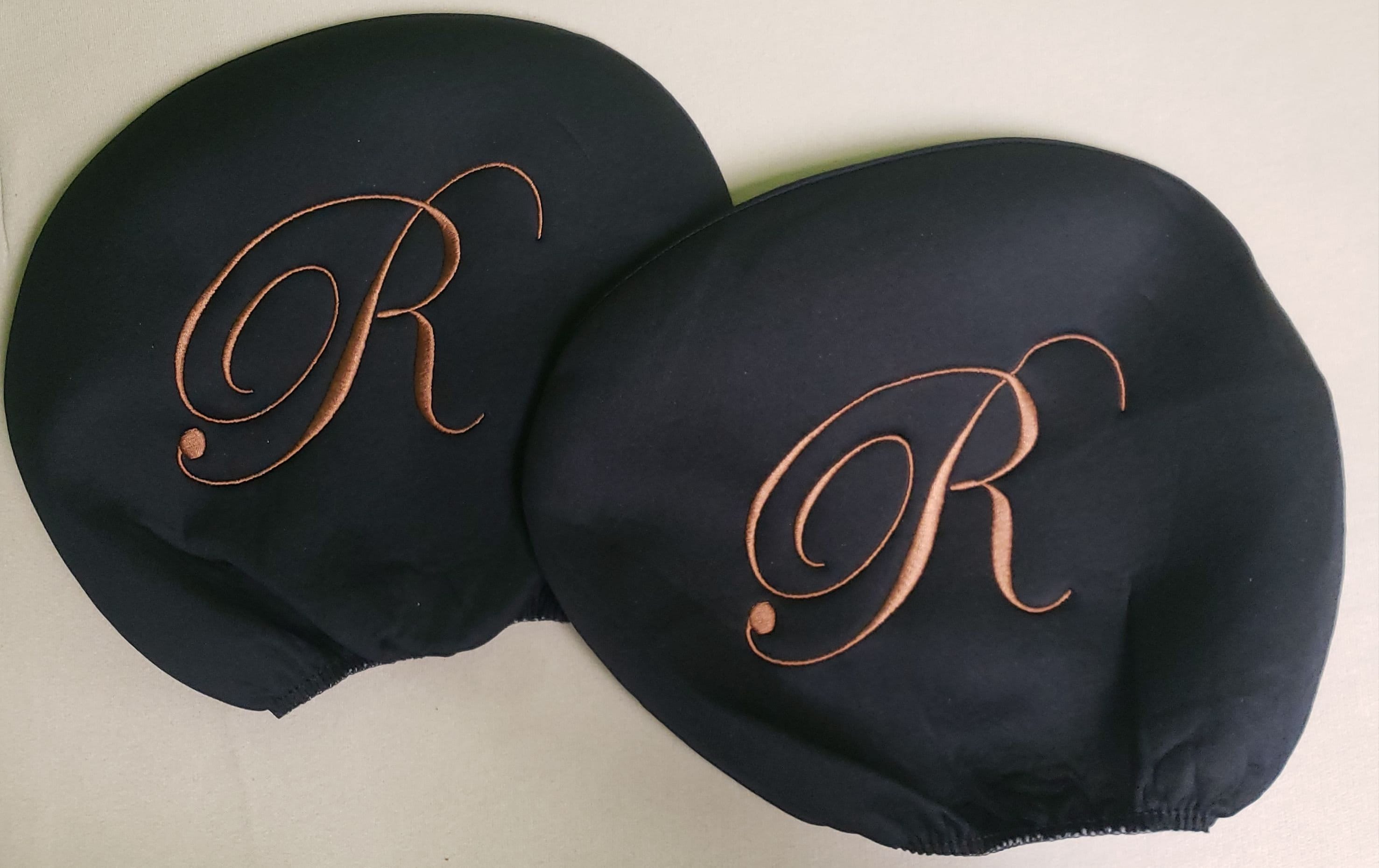 Personalized Embroidered Car Seat Headrest Covers, Custom Logo or Name ...