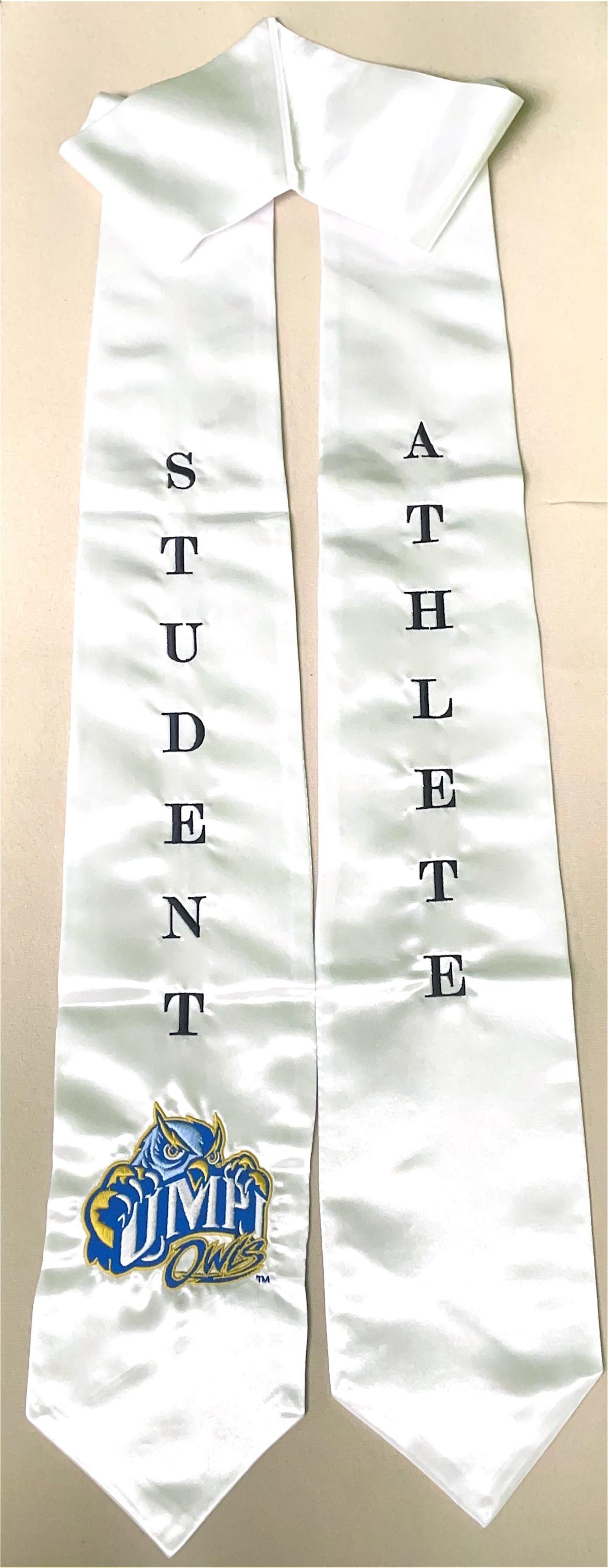 Custom College Graduation Sash, Personalized Graduation Stole, Custom ...