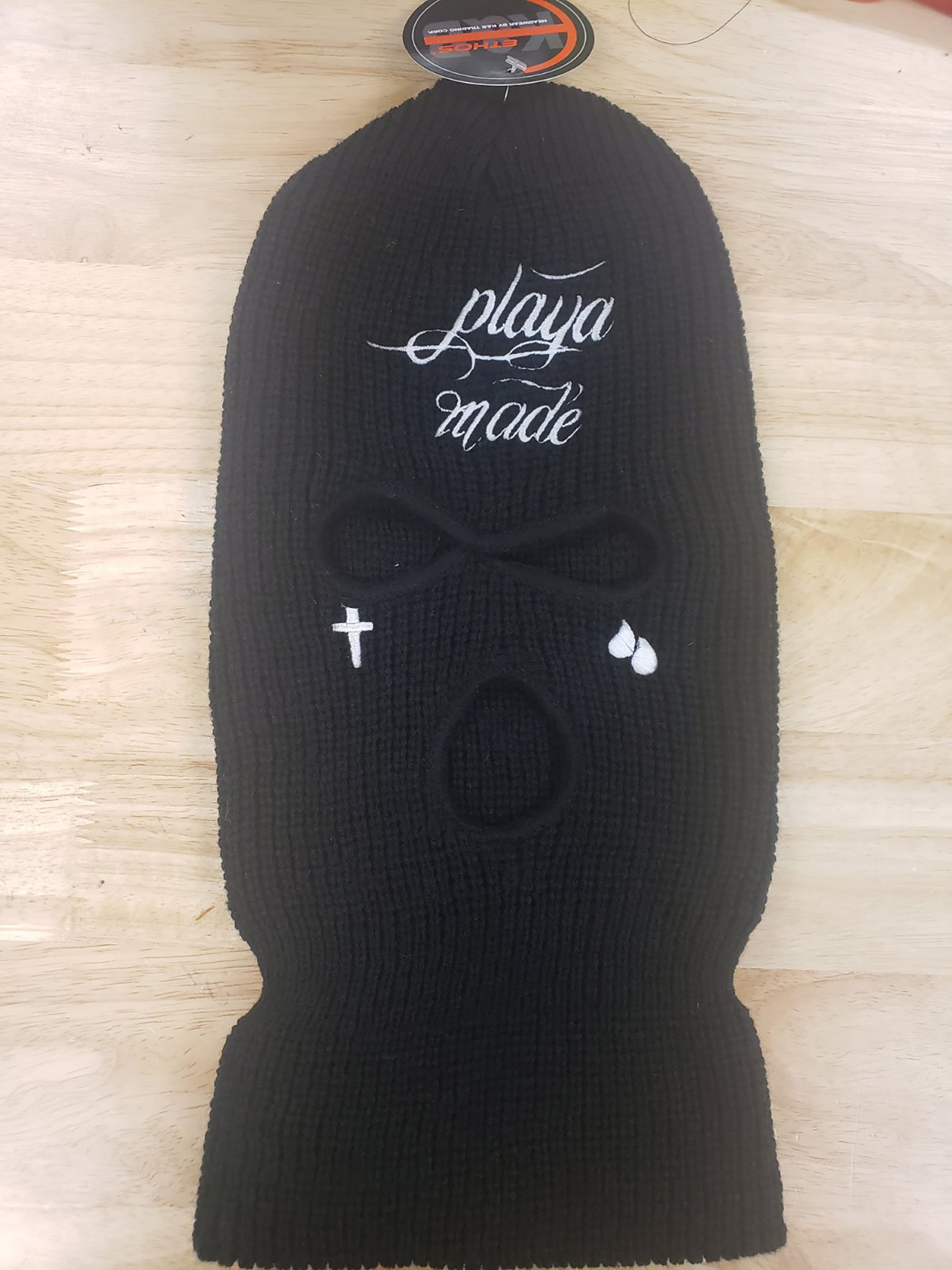 Custom Embroidered 3 Hole Knitted Ski Mask Embroidery Ski - Etsy