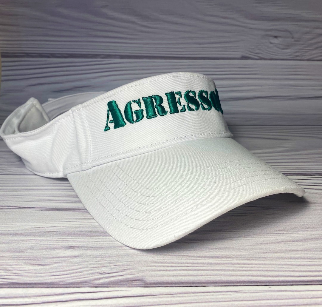 Custom Visor Cap 3 Panel Personalized Embroidered Visor - Etsy