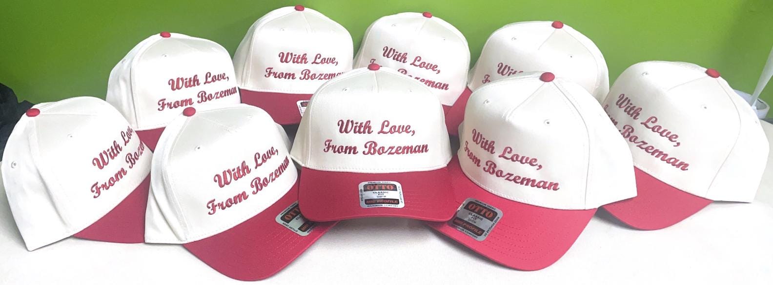 Custom Embroidered Baseball Hat, Personalized Logo Cap, Custom Text Hat ...