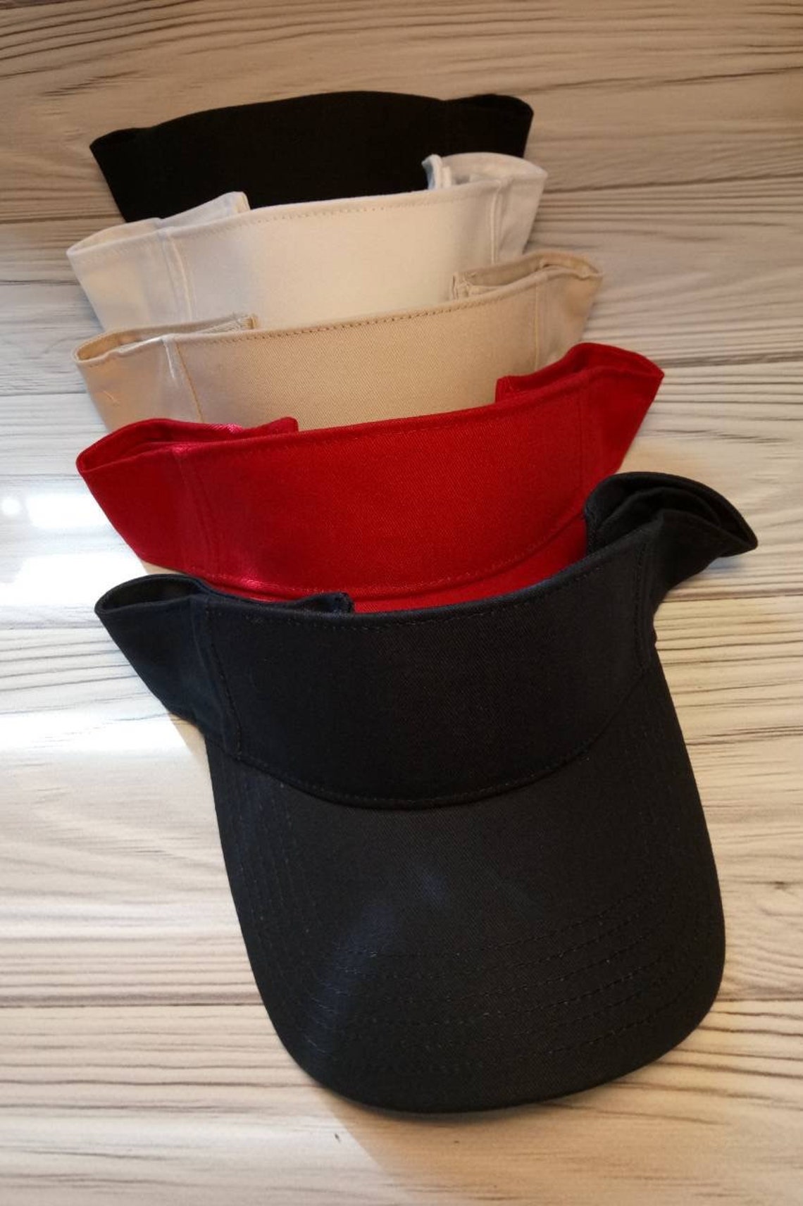 Custom Visor Cap 3 Panel Personalized Embroidered Visor - Etsy