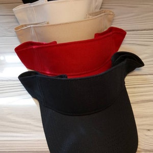 Custom Visor Cap 3 Panel Personalized Embroidered Visor - Etsy