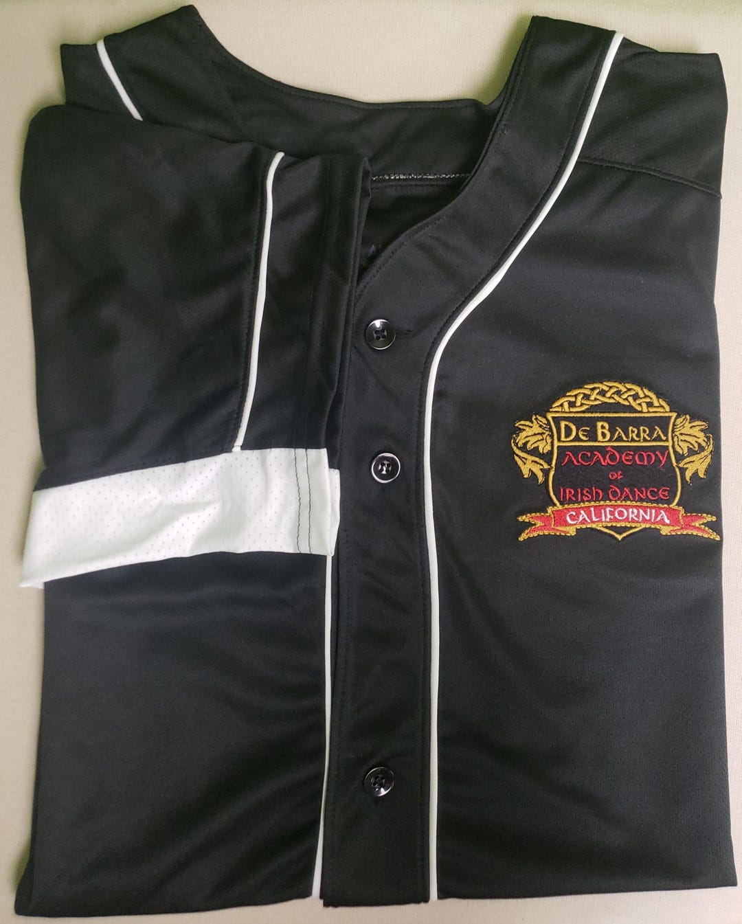 Personalized Embroidered Baseball Jersey, Button Baseball Jersey ...
