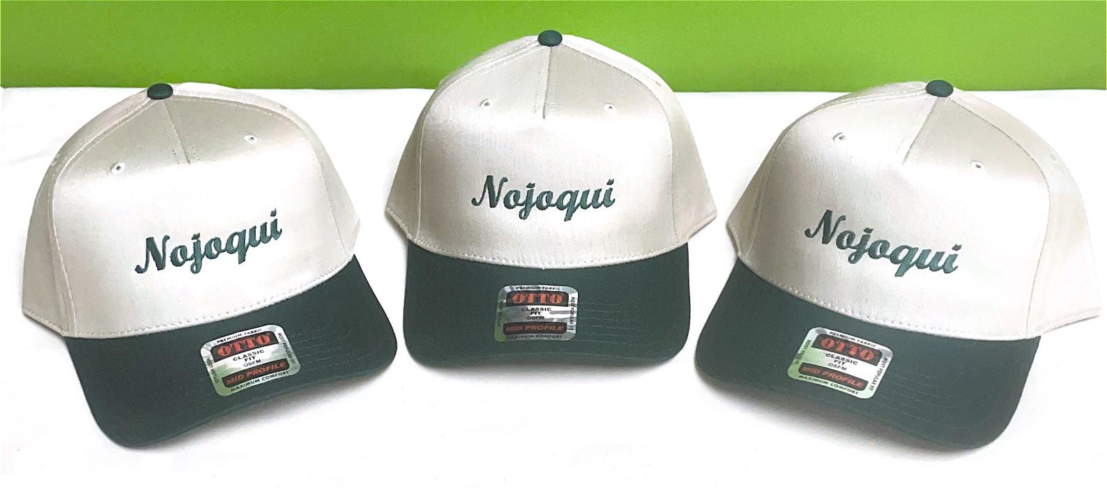 Custom Embroidered Baseball Hat, Personalized Logo Cap, Custom Text Hat ...