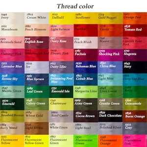 Embroidered Sweatshirt, Colored Threads, Crew Sweatshirt, Custom ...