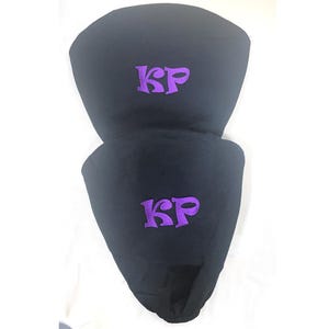 Personalized Embroidered Car Seat Headrest Covers, Custom Logo or Name ...