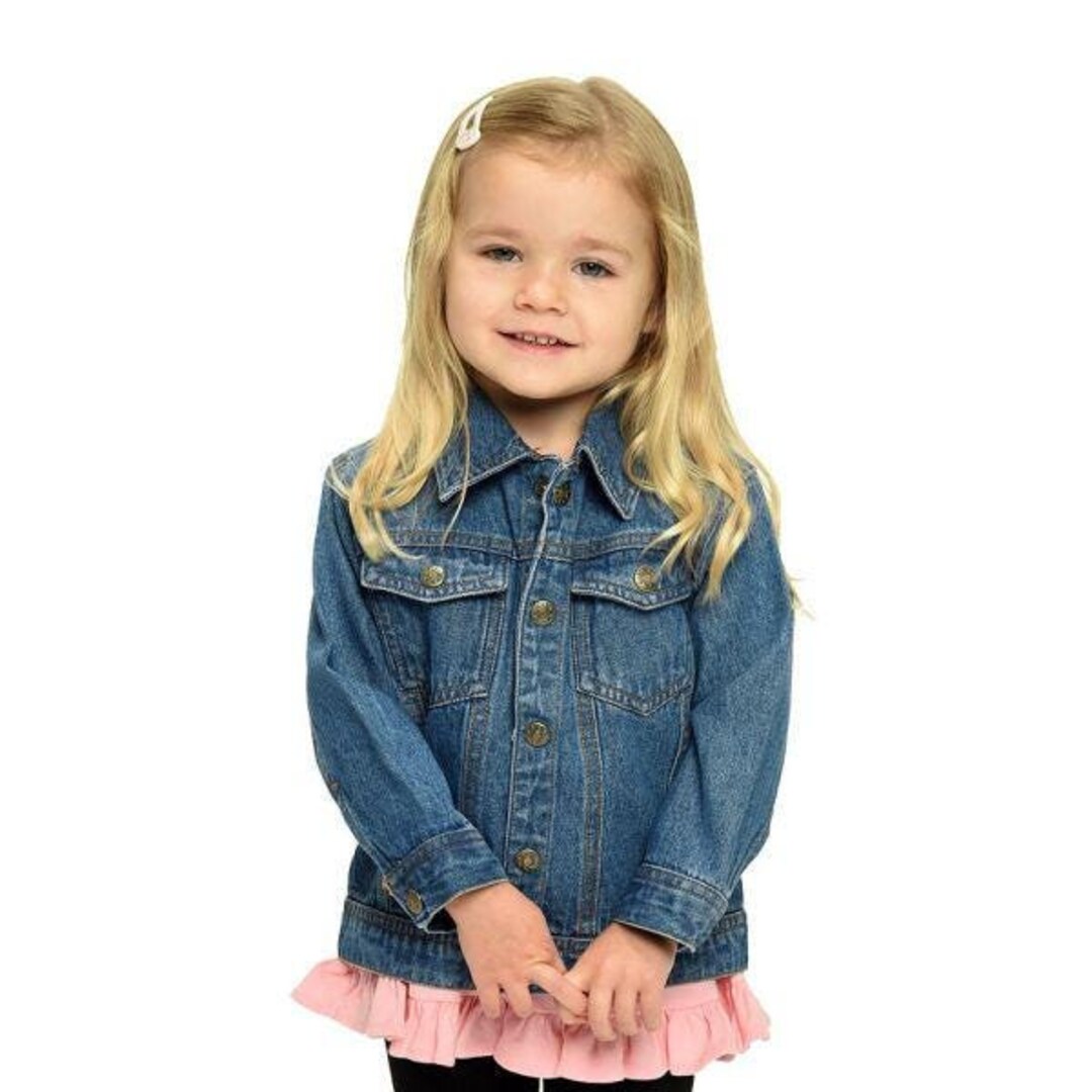 Personalized Kids Denim Jacket | Custom Name Embroidered Outerwear ...