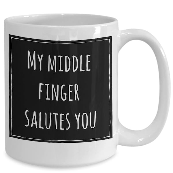 Middle Finger Salute - Etsy