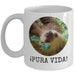 Sloth Mug Pura Vida Costa Rica Mug Sloth Gifts Costa Rica - Etsy