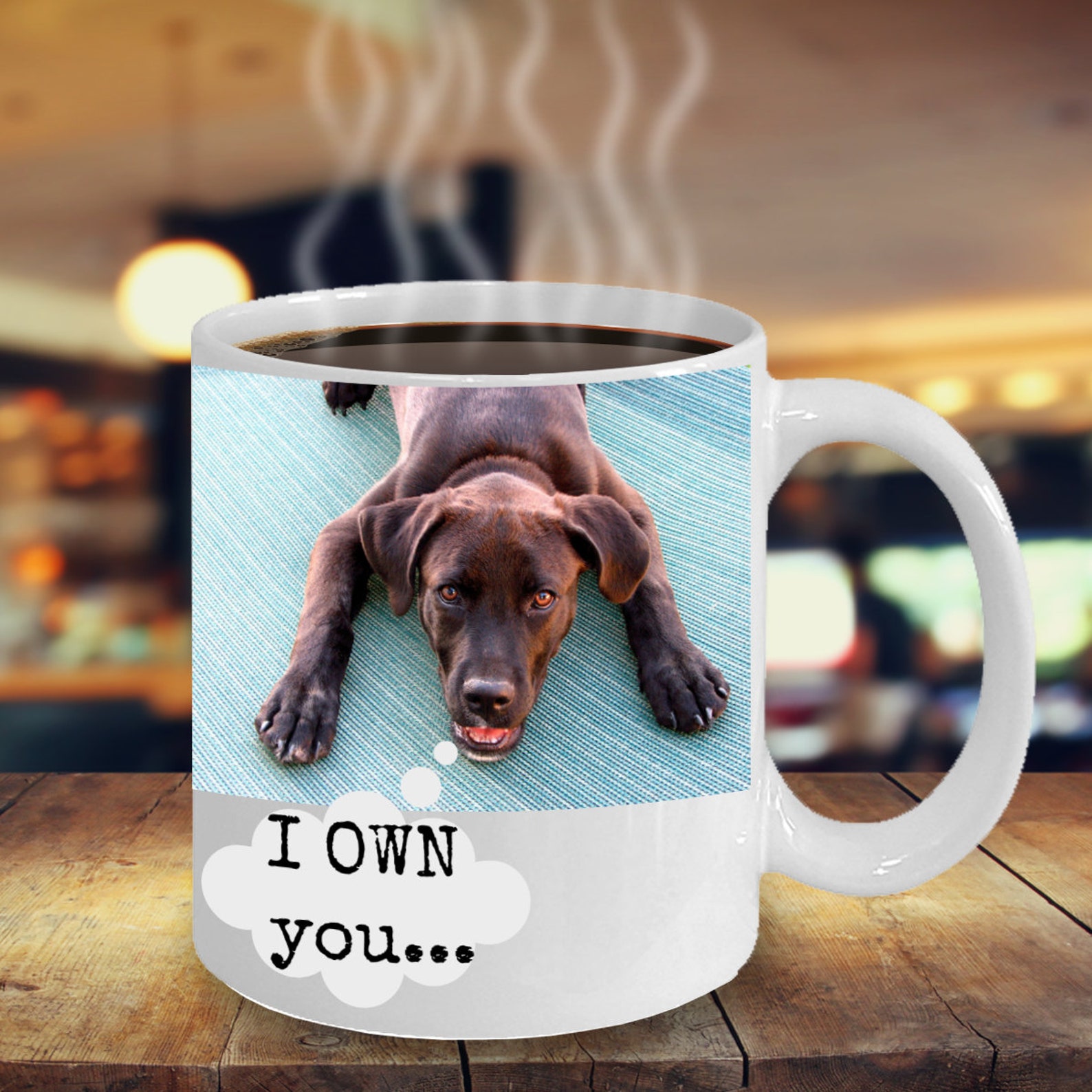 Funny Labrador Retriever Mug I OWN You Coffee Mug for - Etsy