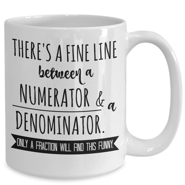 Math Joke Mug - Etsy