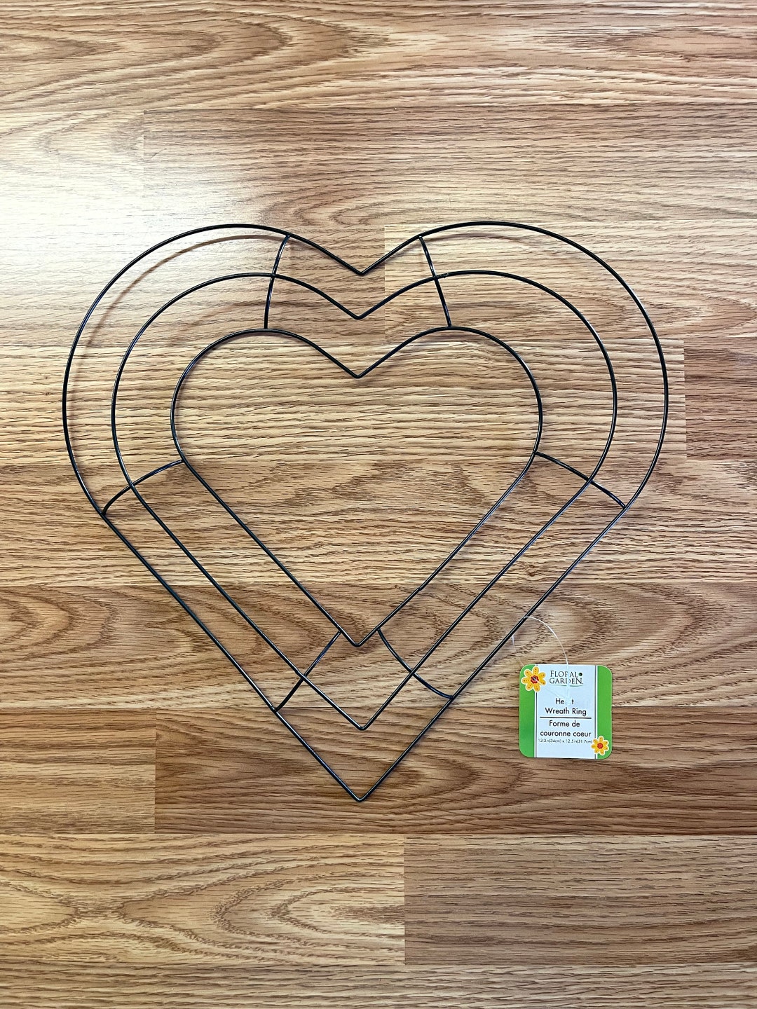 Heart Shaped Wire Wreath Frame - Etsy