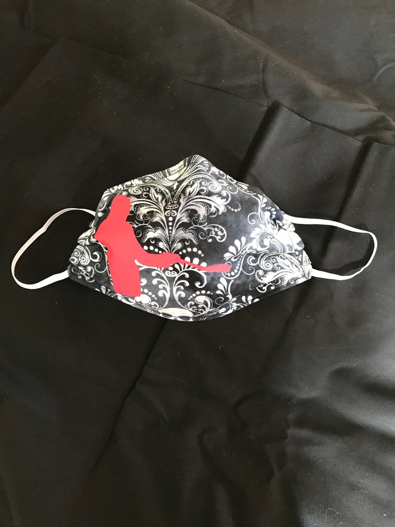 The Walking Dead Negan Cloth Face Mask | Etsy