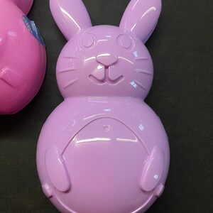 Plastic Easter Bunny Container - Etsy