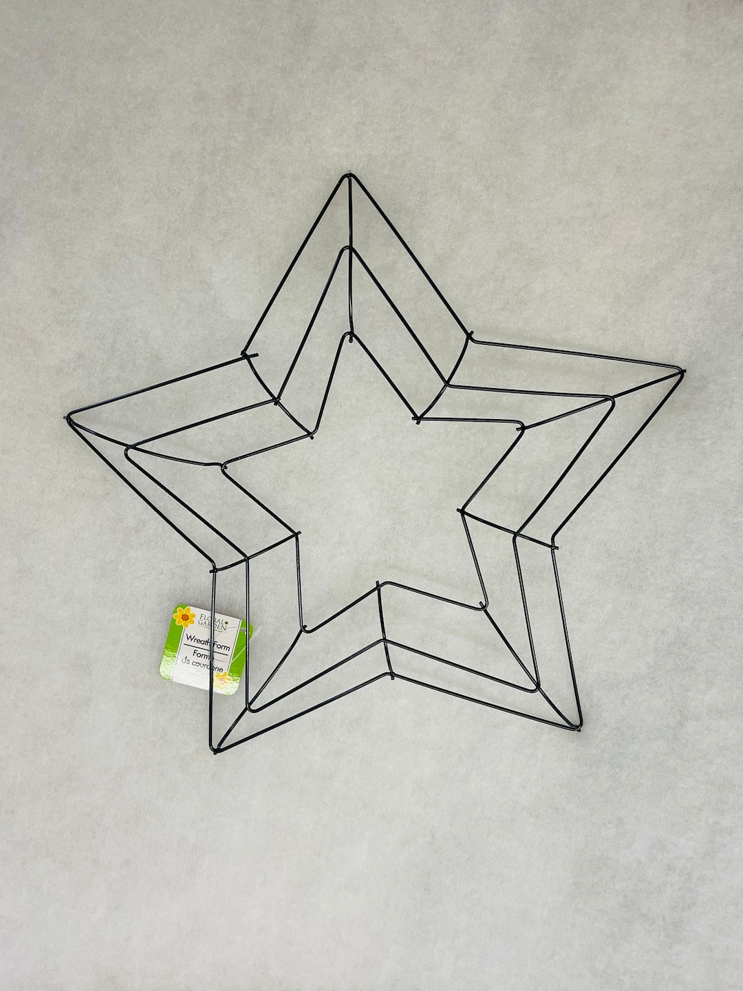 Star Shaped Wire Wreath Frame - Etsy