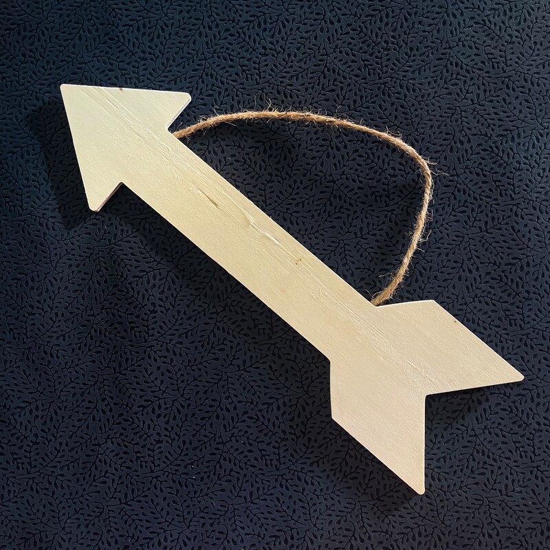 Wood Arrow Sign - Etsy
