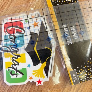 4 Pack Graduation Pick / Wand With Ribbon Party Decor - Etsy