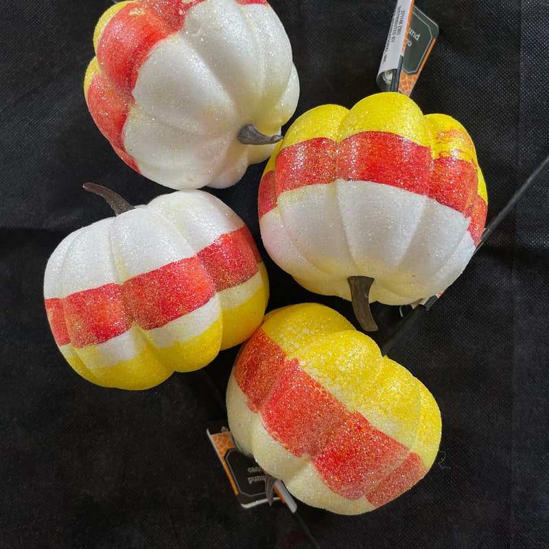 Pumpkin Candy Corn - Etsy