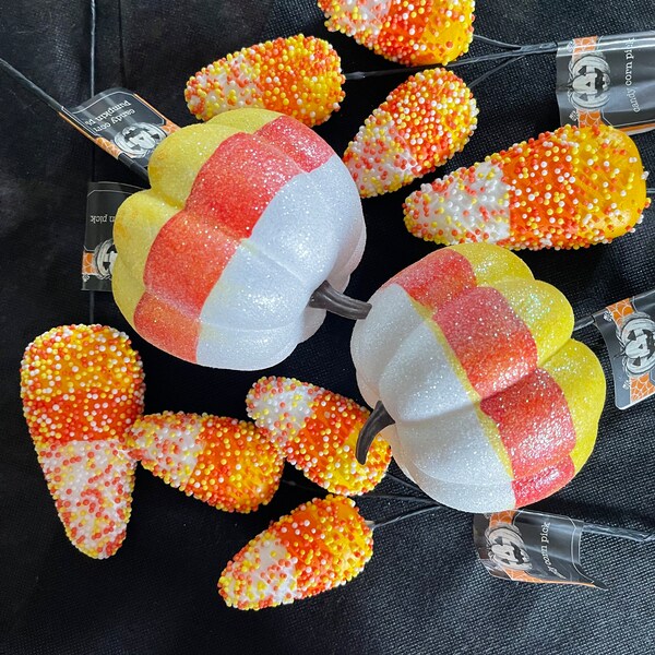 Candy Corn Wreath - Etsy