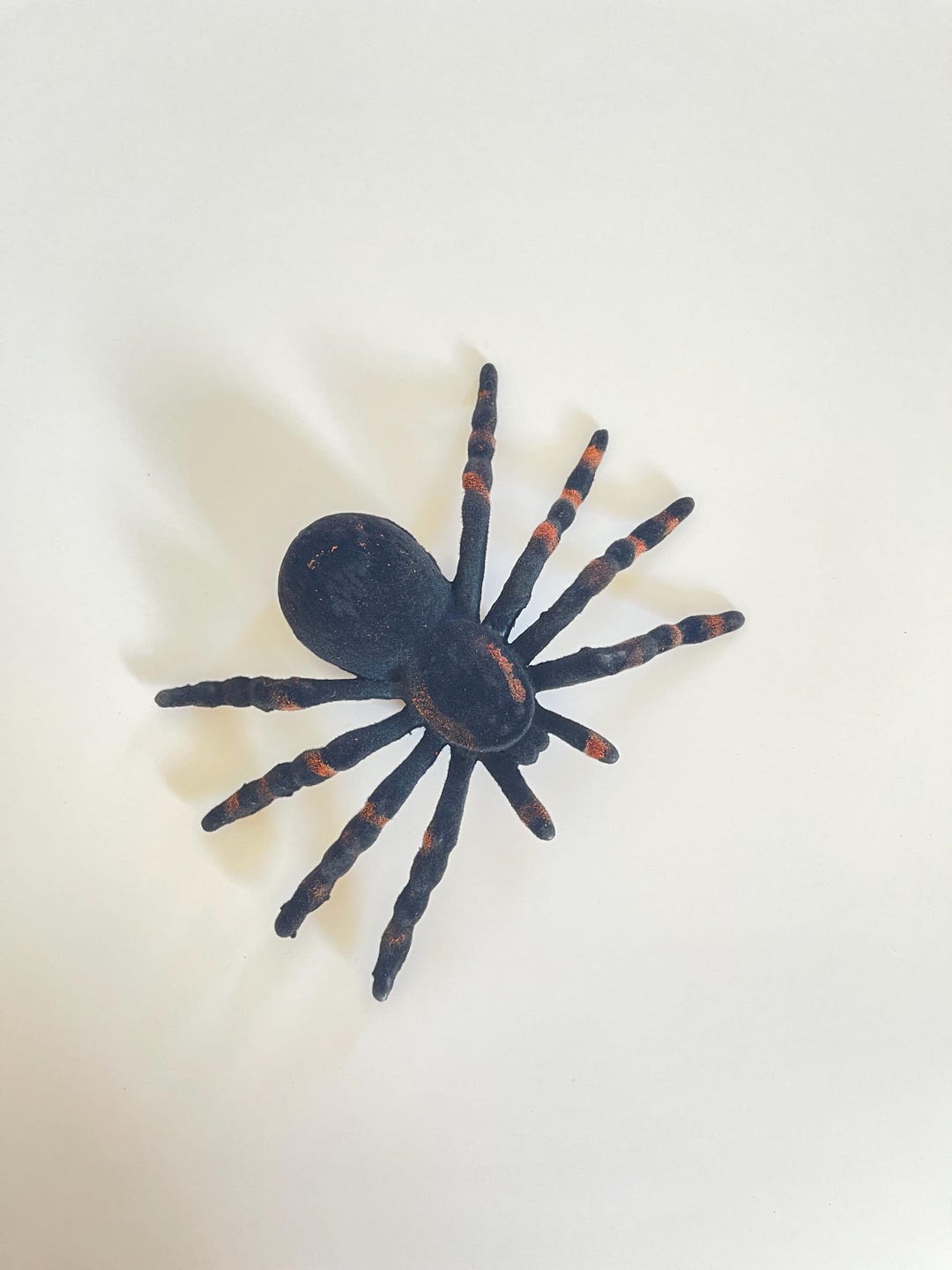 Halloween Flocked Tarantula Spider Decor - Etsy