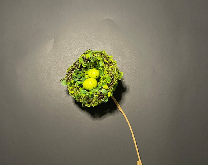 Spring Bird’s Nest With Eggs Pick - Etsy