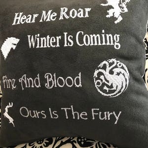 Game of Thrones House Lannister, Stark, Targaryen, Baratheon Motto and ...