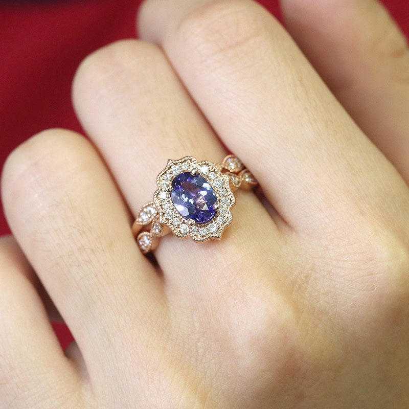 Tanzanite Ring - Etsy