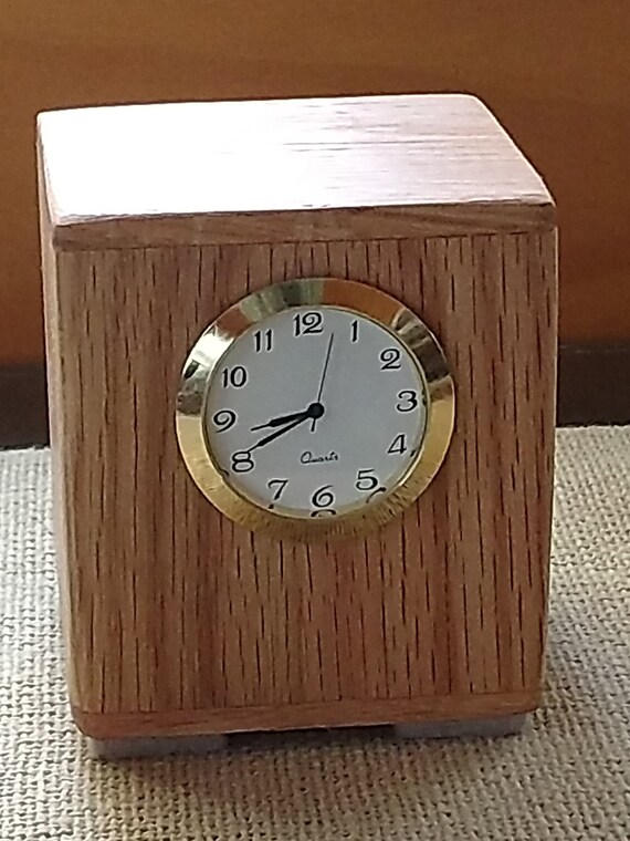 Desk Clock Paperweight | Etsy