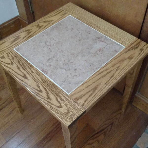 Tile Top Wooden Coffee Table - Etsy
