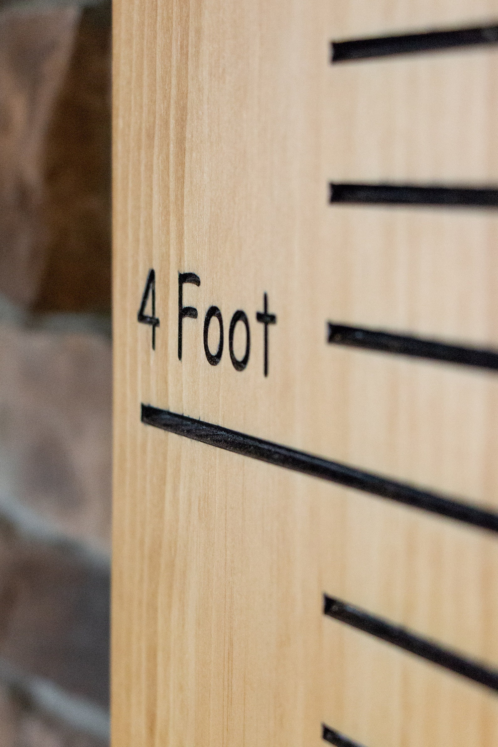 The Grand Ruler: Engraved Growth Chart - Etsy