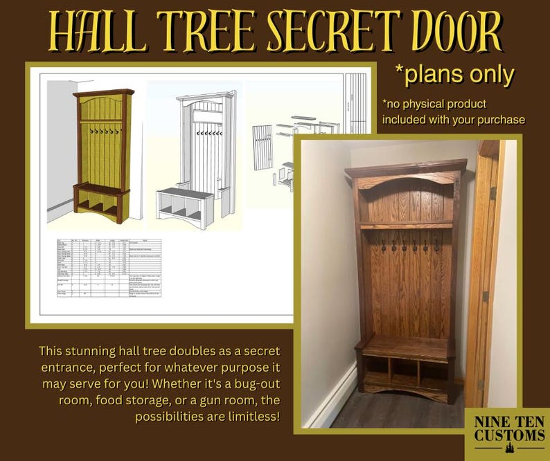 Hall Tree Plans Pdf